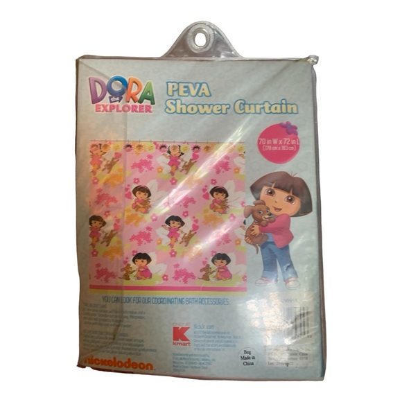 nickelodean | Bath | Brand New Dora The Explorer Peva Shower Curtain ...
